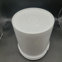 China Household PP Plastic Bucket Heat Resistant PP Utility Bucket With Snap On Lid for sale