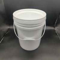 China ISO9001 Certified Chemical Storage 20l Plastic Bucket With Lid for sale