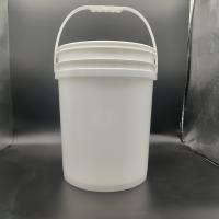 China Household PP Plastic Bucket Heat Resistant PP Utility Bucket With Snap On Lid for sale