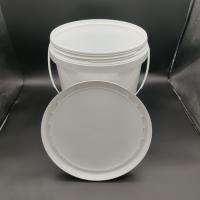 China 10l 15l 20l Round Plastic Pail Oil Bucket Heat Resistant for sale