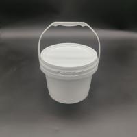 China ODM OEM White Storage Buckets With Lids 1L 2L 3L 5L 10L 18L 20L 25L for sale
