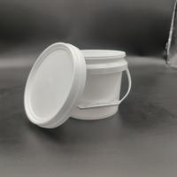 China PP Material 1 Litre Plastic Buckets With Lids UV Resistance Anti Corrosion for sale