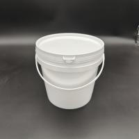 China IOS9001 Anti Rust Big Round Plastic Bucket With Handles for sale