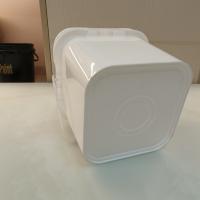 China Polypropylene PP 10l Square Plastic Bucket With Lid Non Toxic for sale