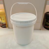 China Food Grade Polyethylene Oil Bucket Big Round Plastic Buckets UV Resistant for sale