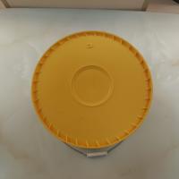 China 18L 4.8 Gallon 5 Gallon Plastic Paint Yellow Bucket High Temperature Resistant for sale