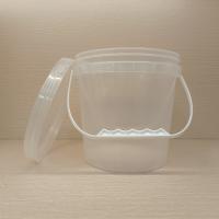 China Polyethylene Polypropylene Clear Plastic Drink Buckets Corrosion Resistant for sale