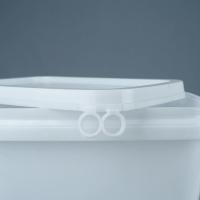 China Airproof Pail Square 12 Inches  Bucket With Lid ODM OEM for sale
