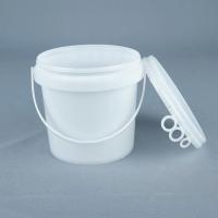 China BPA Free Plastic Food Bucket With Screw On Lid ISO9001 for sale