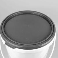 China PP Material White Food Grade Buckets Leakproof Airproof Pail With Lid for sale