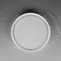 China 20 Litre White Lubricant Buckets 12X14 Inches Thermal Transfer Decoration for sale