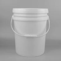 China Leakproof 5 Gallon Oil Bucket Round Plastic Bucket With Lid for sale