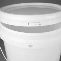 China Leakproof Reusable Big Round 1 Gallon Plastic Paint Bucket With Lid for sale