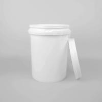 China Leakproof Reusable Big Round 1 Gallon Plastic Paint Bucket With Lid for sale