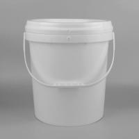 China Recyclable 20 Litre Plastic Paint Bucket For Liquid Packaging Solutions for sale