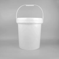 China Recyclable 20 Litre Plastic Paint Bucket For Liquid Packaging Solutions for sale