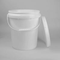 China Stackable Chemical 20 Litre Plastic Bucket With Lid Anti UV for sale