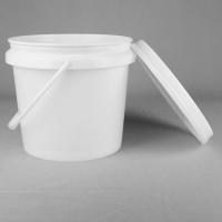 China 8*7.5*9.5cm Chemical Bucket Black 5 Gallon Pails Anti Corrosion for sale