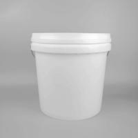 China Chemical Resistant Plastic Fertilizer Bucket Polypropylene 5 Gallon Plastic Pails for sale