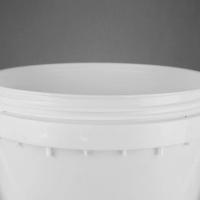 China Custom Logo 20l Round Plastic Bucket With Lid Corrosion Resistant for sale