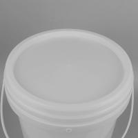 China Waterproof Tool Storage Bucket Rust Resistant White 5 Gal Bucket for sale