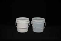 China Customized Transparent Plastic Bucket With Snap On Lid For Indoor And Outdoor Use for sale