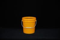 China Durable Plastic Bucket with Lid for Food Production and Storage for sale