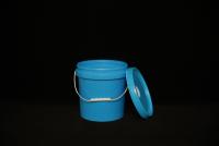 China Lightweight Customizable Plastic Round Storage Bucket for sale