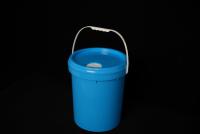 China BPA Free Reusable Plastic Buckets with Handle for Food or Paint Storage for sale