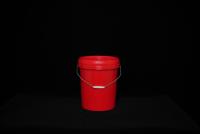China Round Plastic Bucket With Seal Lid For Storage Applications for sale
