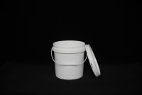 China Custom Plastic Storage Bucket With Lid For Food And Industrial Use for sale