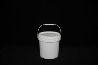 China BPA Free Plastic Food Bucket with Customizable Logo and Lid for sale