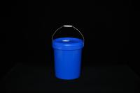 China Reusable Food Bucket With Lid And Handle Bpa Free And Dishwasher Safe for sale