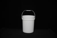 China Plastic Food Bucket / Lid Plastic Bucket with Lid and Handle for sale