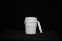 China Personalized Airtight Round Plastic Bucket With Lid for sale