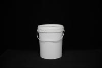 China PP Round Fertilizer Bucket With Corrosion Protection Sturdy Handle Easy Cleaning for sale