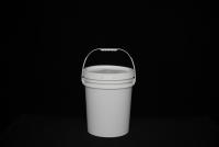 China Smooth Round Plastic Bucket With Seal Lid Lightweight Design For Easy Cleaning for sale