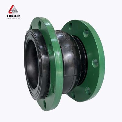 China Single Sphere Rubber Expansion Joint Flange Type 32-3000mm with Vibration Damping and Corrosion Resistance for sale
