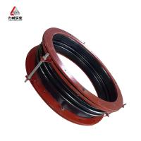 China Non-Metallic Rubber Expansion Compensator for Hot Air Ducts - DN800 to DN4200 Size Range with 24-80 Bolt Configurations for sale