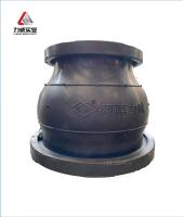 China PN16 Single Sphere Concentric Reducing Rubber Expansion Joint with Carbon Steel Flanges - ANSI CL150 Rated for Industrial Pipeline Systems for sale