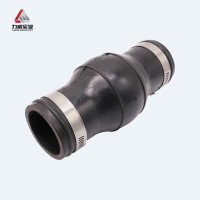 China SS304 Clamp Type Rubber Joint for Pipes - 1.0-2.5 MPa Working Pressure, 32-700mm DN Range for sale