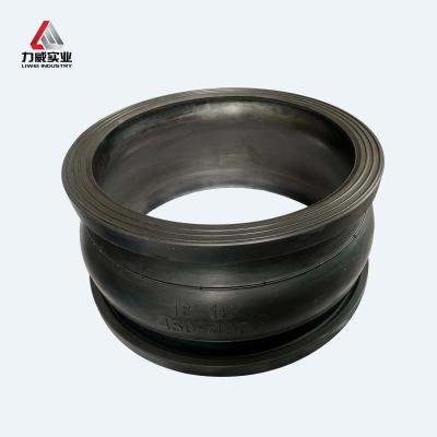 China Single Ball Flexible Rubber Joint 6 Inch 8 Inch with Stainless Steel Flange for Noise Reduction and Vibration Control for sale