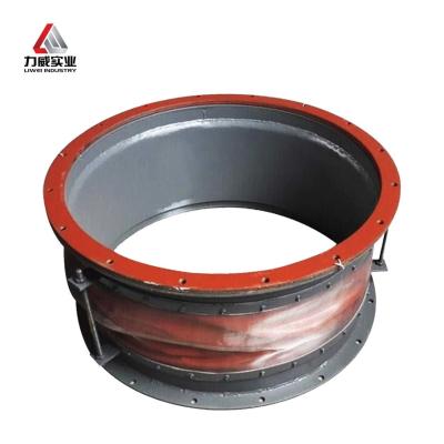 China SS316 Flange Non Metal Fabric Compensator for Thermal Expansion -70℃ to 350℃ for sale