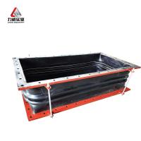 China EPDM Flexible Rubber Compensator DN80 with Flange Connection for Vibration Damping and Thermal Expansion for sale