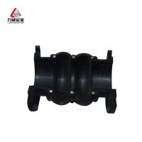 China Hinged Double Sphere Expansion Joint for Pressure Pipelines PN6 - DN15 to DN4000 Sizes with 165-550mm Length for sale
