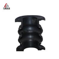 China ASME Double Ball Flexible Rubber Expansion Joint DN350 PN6 with 325mm Length and 35/60mm Axis Displacement for sale