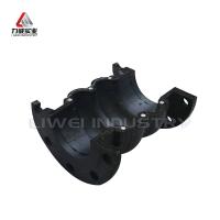China Liwei 2 Inch Double Sphere Flexible Rubber Joint for Pipe Connection with 165mm Length and ±7.5° Angular Displacement for sale
