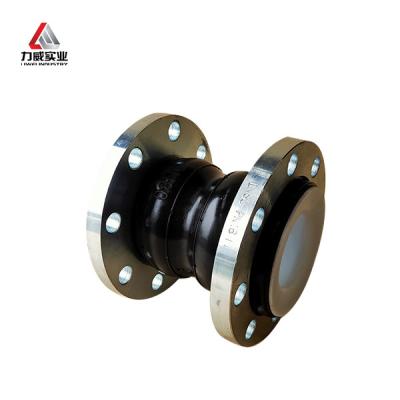 China DN150 PN6 Waterproof PTFE Lined Double Ball Rubber Expansion Joint for sale