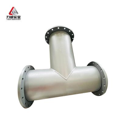 China Abrasion Resistant Rubber Lined Pipe  High Temperatures for sale