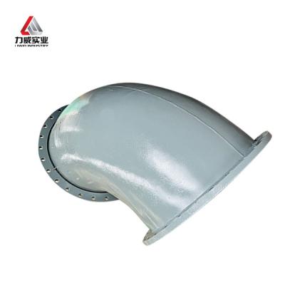 China Wear Resistant Rubber Lined Seamless Steel Pipe Elbow 1D 90 Degree 25mm to 2000mm for sale